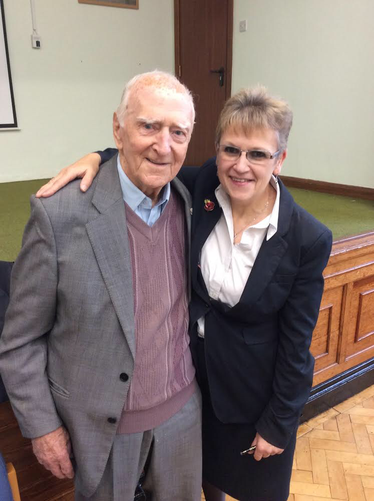 Hector Duff, MM, BEM, Leg.d’honneur Young Historian Presentation