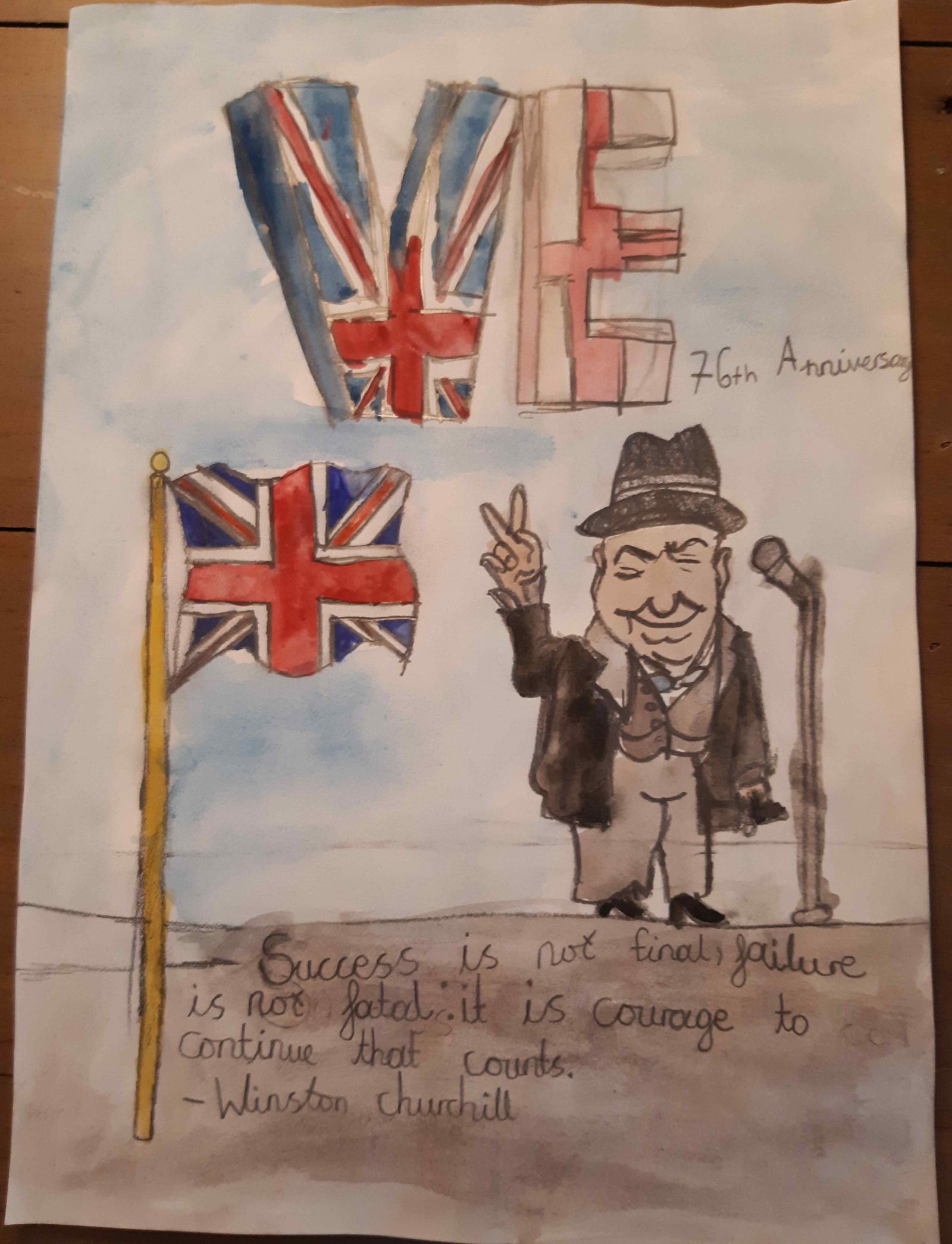 KS2 Entries from the VE Day Poster Competition