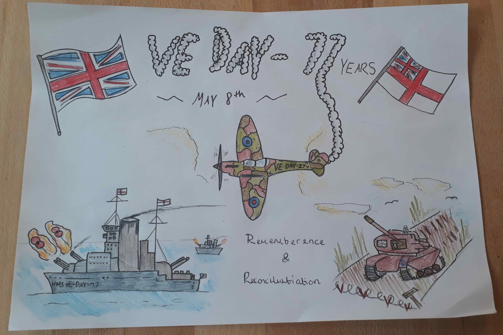 KS3&4 VE Day Poster Competition
